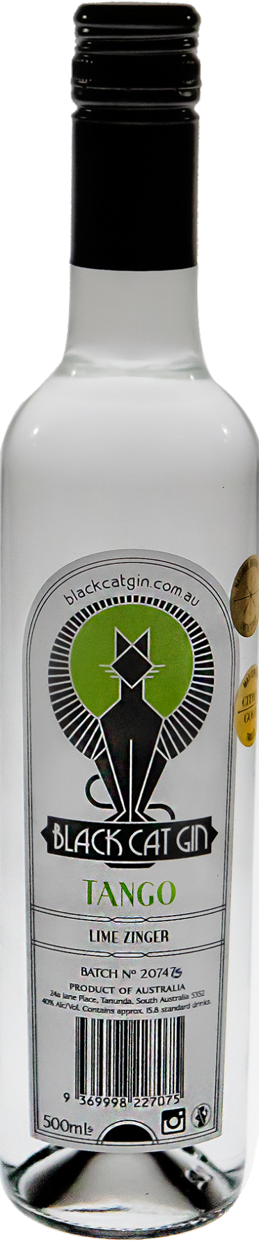 Tango by Black Cat Gin – Black Cat Gin Barossa