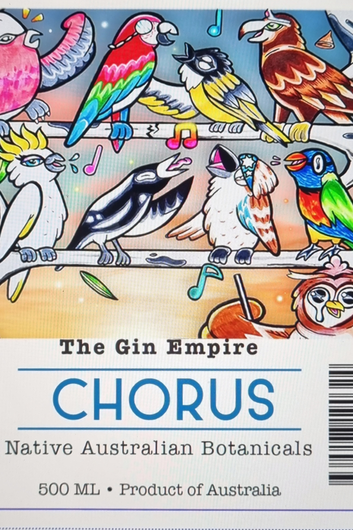 The Gin Empire - Chorus by Black Cat Gin – Black Cat Gin Barossa